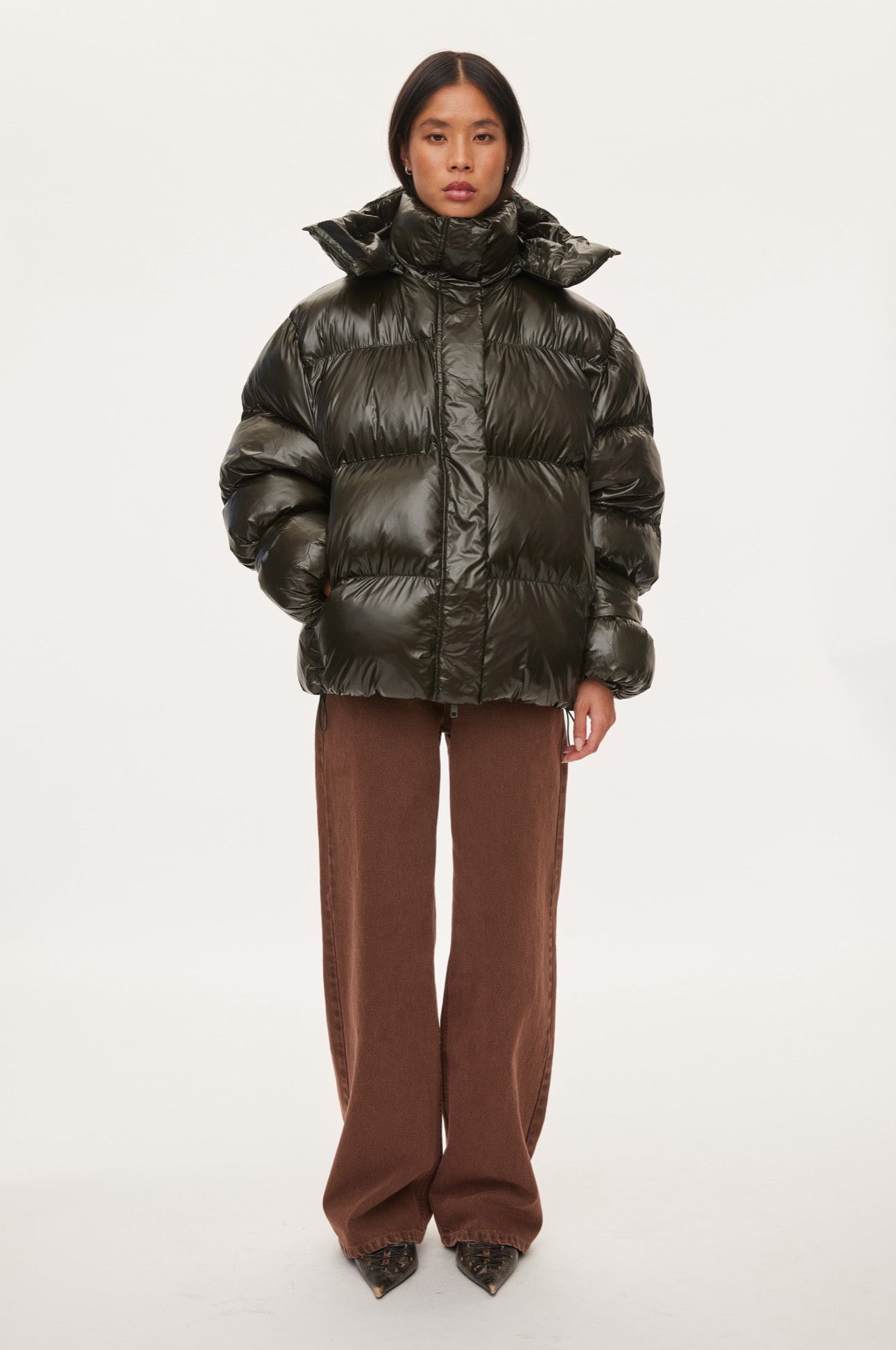 Active Hood Jacket – oval square